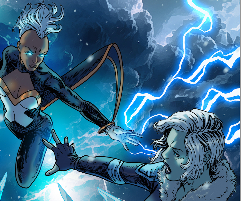 Storm vs. Killer Frost: Elemental Powers Collide | Worlds Coolest Nerd